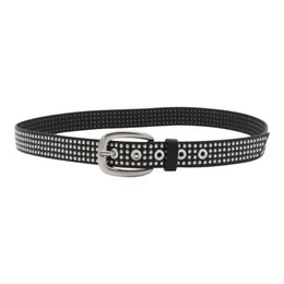 Golden Goose Deluxe Brand Golden Goose G&uuml;rtel - Edgy Black Belt With Silver Studs - Gr. 100 - in Schwarz - f&uuml;r Damen