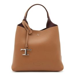 Tod's Tod's Shopper & Totes - Beige Leather Tote Bag - Gr. unisize - in Braun - f&uuml;r Damen