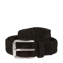 Tod's Tod's G&uuml;rtel - Black Suede Belt - Gr. 100 - in Schwarz - f&uuml;r Damen