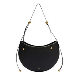 Furla Crossbody Bags - Furla Moonstone M Shoulder Bag - Gr. unisize - in Schwarz - f&uuml;r Damen