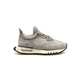 Be Positive Low-Top Sneaker - Space Race - Suede Mix Sneakers - Gr. 36 (EU) - in Grau - f&uuml;r Damen