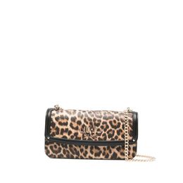 Liu Jo Hobo Bags - Multicolour Leopard Print Shoulder Bag - Gr. unisize - in Beige - f&uuml;r Damen