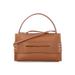 J.W.Anderson Hobo Bags - Loafer Leather Shoulder Bag - Gr. unisize - in Braun - f&uuml;r Damen