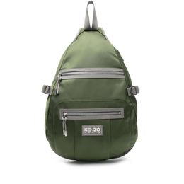 Kenzo Rucks&auml;cke - Khaki Green Shell Backpack - Gr. unisize - in Grau - f&uuml;r Damen