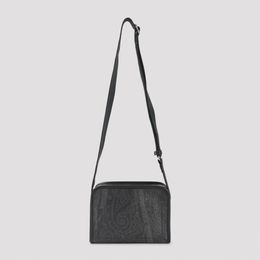 Etro Hobo Bags - Compact Textured Black Crossbody Bag With Adjustab - Gr. unisize - in Grau - f&uuml;r Damen