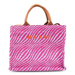 Marni Shopper & Totes - Pink Patterned Tote Bag - Gr. unisize - in Rosa - f&uuml;r Damen