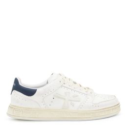 Premiata Low-Top Sneaker - White Leather Quinn Sneakers - Gr. 40 (EU) - in Wei&szlig; - f&uuml;r Damen