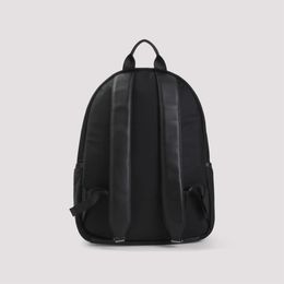 AMI Paris Rucks&auml;cke - Black Polyamide Backpack With Subtle Logo - Gr. unisize - in Schwarz - f&uuml;r Damen