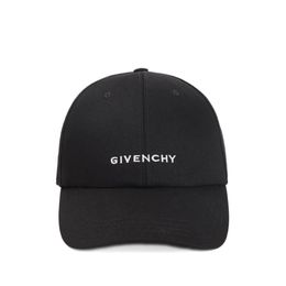 Givenchy Caps & M&uuml;tzen - Black Cotton Cap - Gr. ONE SIZE - in Schwarz - f&uuml;r Damen