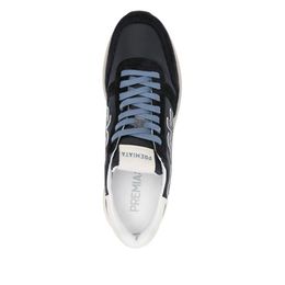Premiata Low-Top Sneaker - Dark Blue Suede Sneakers - Gr. 41 (EU) - in Grau - f&uuml;r Damen