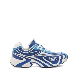 Diesel Low-Top Sneaker - Low-Top Sneakers With Dynamic Blue - Gr. 42 (EU) - in Blau - f&uuml;r Damen
