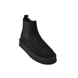 Copenhagen Stiefel - Black Flats With Elastic Side Panels - Gr. 37 (EU) - in Schwarz - f&uuml;r Damen