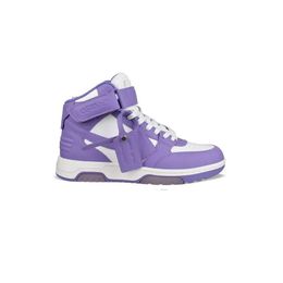 Off-White Low-Top Sneaker - Out Of Office Mid Sneakers - Gr. 45 (EU) - in Lila - f&uuml;r Damen
