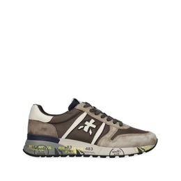 Premiata Low-Top Sneaker - Low-Top Sneakers With Grey Suede - Gr. 45 (EU) - in Grau - f&uuml;r Damen