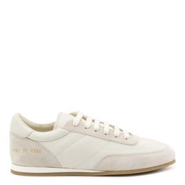 Common Projects Low-Top Sneaker - White Leather Minimal Runner Sneakers - Gr. 40 (EU) - in Beige - f&uuml;r Damen