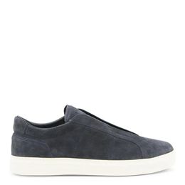 Hogan Low-Top Sneaker - Navy Leather Sneakers - Gr. 10_5 - in Grau - f&uuml;r Damen