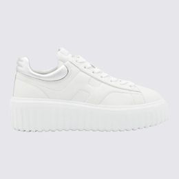Hogan Low-Top Sneaker - White Leather Sneakers - Gr. 40 (EU) - in Wei&szlig; - f&uuml;r Damen