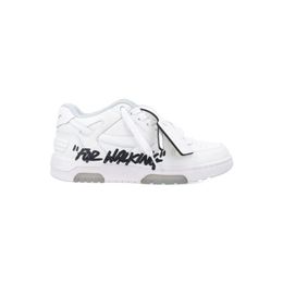 Off-White Low-Top Sneaker - Out Of Office &ldquo;For Walking&rdquo; Leather Sneakers - Gr. 45 (EU) - in Wei&szlig; - f&uuml;r Damen