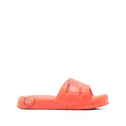Kenzo Loafer - Round Open Toe Sandals - Gr. 40 (EU) - in Orange - f&uuml;r Damen