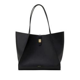 Lanvin Shopper & Totes - Structured Leather Tote Bag - Gr. unisize - in Schwarz - f&uuml;r Damen