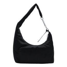 Rick Owens Hobo Bags - Shoulder Bag With Padded Strap And Silver-Tone Har - Gr. unisize - in Schwarz - f&uuml;r Damen