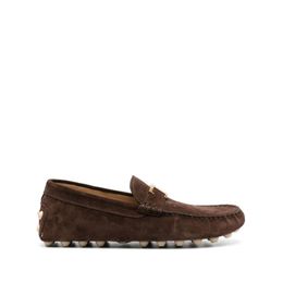 Tod's Tod's Loafer - Brown Calf Suede Loafers - Gr. 7 - in Schwarz - f&uuml;r Damen