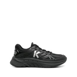 Kenzo Low-Top Sneaker - Black Mesh Panelled Sneakers - Gr. 45 (EU) - in Schwarz - f&uuml;r Damen