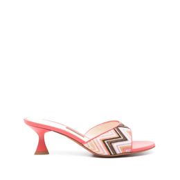 Missoni Sandalen - Open-Toe Sandals With Minimalist Straps - Gr. 37 (EU) - in Beige - f&uuml;r Damen