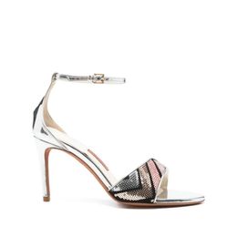 Missoni Sandalen - Open Toe Sandal With Minimalist Straps - Gr. 36 (EU) - in Rosa - f&uuml;r Damen