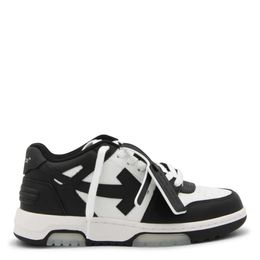 Off-White Low-Top Sneaker - Black And White Leather Low-Top Sneakers - Gr. 41,5 (EU) - in Schwarz - f&uuml;r Damen