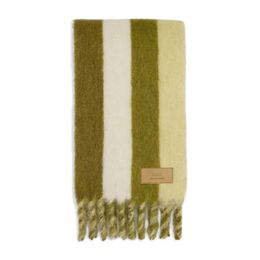 AMI Paris T&uuml;cher & Schals - Rectangular Fringed Scarf - Gr. unisize - in Gold - f&uuml;r Damen