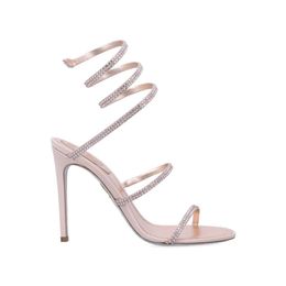 Rene Caovilla Ren&eacute; Caovilla Sandalen - Cleo Satin Sandals In Light Pink - Gr. 39 (EU) - in Rosa - f&uuml;r Damen