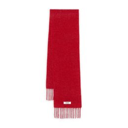 Jacquemus T&uuml;cher & Schals - Rectangular Red Knitted Scarf - Gr. unisize - in Rot - f&uuml;r Damen