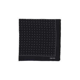Tom Ford T&uuml;cher & Schals - Polka Dot Pocket Square &ndash; Black - Gr. unisize - in Schwarz - f&uuml;r Damen