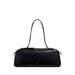 Khaite Hobo Bags - Refined Elongated Shoulder Bag With Double Straps - Gr. unisize - in Schwarz - f&uuml;r Damen