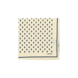Tom Ford T&uuml;cher & Schals - All-Over Print Pocket Square &ndash; Cream - Gr. unisize - in Beige - f&uuml;r Damen
