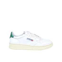 Autry Low-Top Sneaker - Sneakers In White Leather - Gr. 43 (EU) - in Wei&szlig; - f&uuml;r Damen