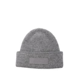 Jacquemus Caps & M&uuml;tzen - Light Grey Knitted Beanie - Gr. ONE SIZE - in Grau - f&uuml;r Damen