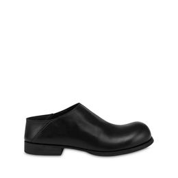 Moschino Loafer - Folding Heel Black Flat Shoes - Gr. 41 (EU) - in Schwarz - f&uuml;r Damen
