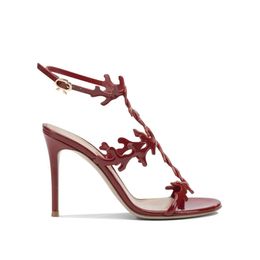 Gianvito Rossi Sandalen - "Ocean 95Mm" Heeled Sandals - Gr. 36 (EU) - in Rosa - f&uuml;r Damen