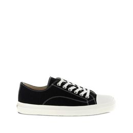 Moschino Low-Top Sneaker - Low-Top Sneakers With Contrasting White Accents - Gr. 43 (EU) - in Schwarz - f&uuml;r Damen