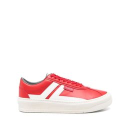 Lanvin Low-Top Sneaker - Low-Top Sneakers With Red Upper - Gr. 40 (EU) - in Beige - f&uuml;r Damen