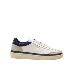 zzzgel&ouml;scht Low-Top Sneaker - Pads Crack Sneakers In White - Gr. 45 (EU) - in Beige - f&uuml;r Damen