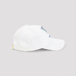 Casablanca Caps & M&uuml;tzen - Baseball Cap With Embroidered Patch - Gr. ONE SIZE - in Wei&szlig; - f&uuml;r Damen