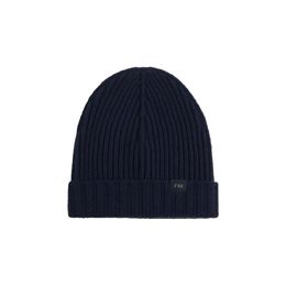 Fay Caps & M&uuml;tzen - Costa Inglese F.6 Ribbed Beanie Hat - Gr. ONE SIZE - in Schwarz - f&uuml;r Damen