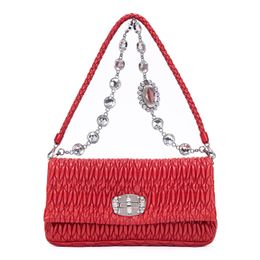 Miu Miu Crossbody Bags - Crystal Cloque - Gr. unisize - in Rot - f&uuml;r Damen