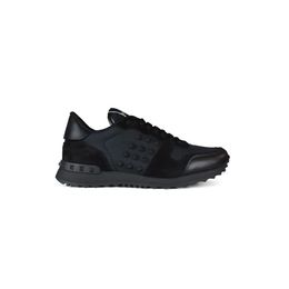 Valentino Garavani Low-Top Sneaker - Rockrunner Sneakers - Gr. 39,5 (EU) - in Schwarz - f&uuml;r Damen