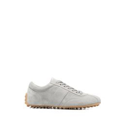 Tod's Tod's Low-Top Sneaker - Low-Profile Suede Sneakers With Textured Rubber So - Gr. 36 (EU) - in Wei&szlig; - f&uuml;r Damen