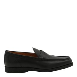 Tod's Tod's Loafer - Penny Loafers With Smooth Leather Upper - Gr. 10 - in Schwarz - f&uuml;r Damen
