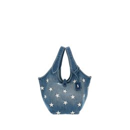 Polo Ralph Lauren Shopper & Totes - Embroidered Tote Bag - Gr. unisize - in Blau - f&uuml;r Damen